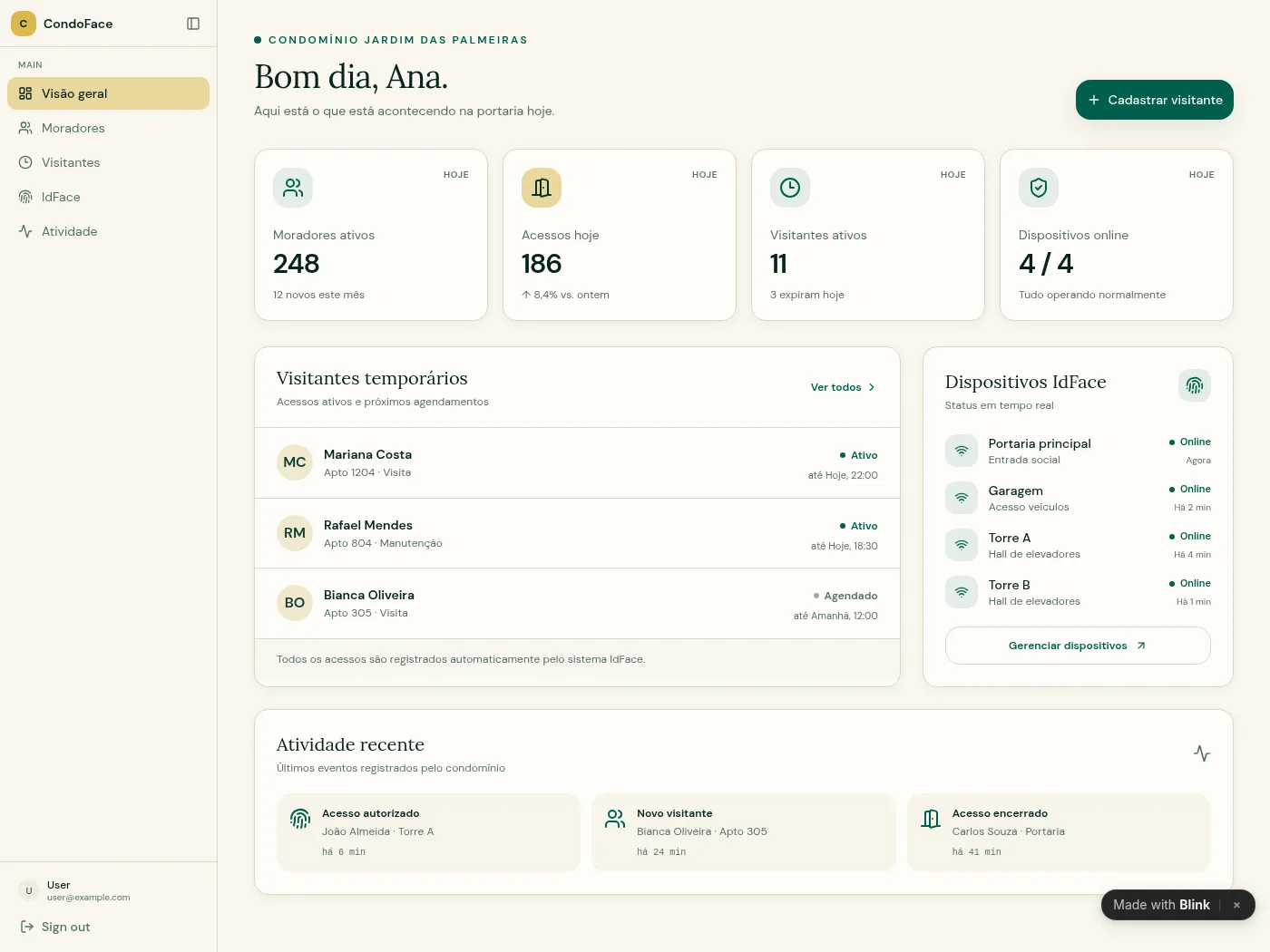 CondoFace Access Manager