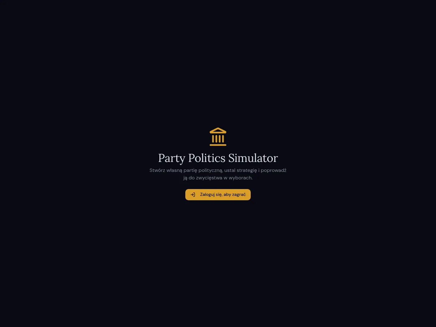 Party Politics Simulator