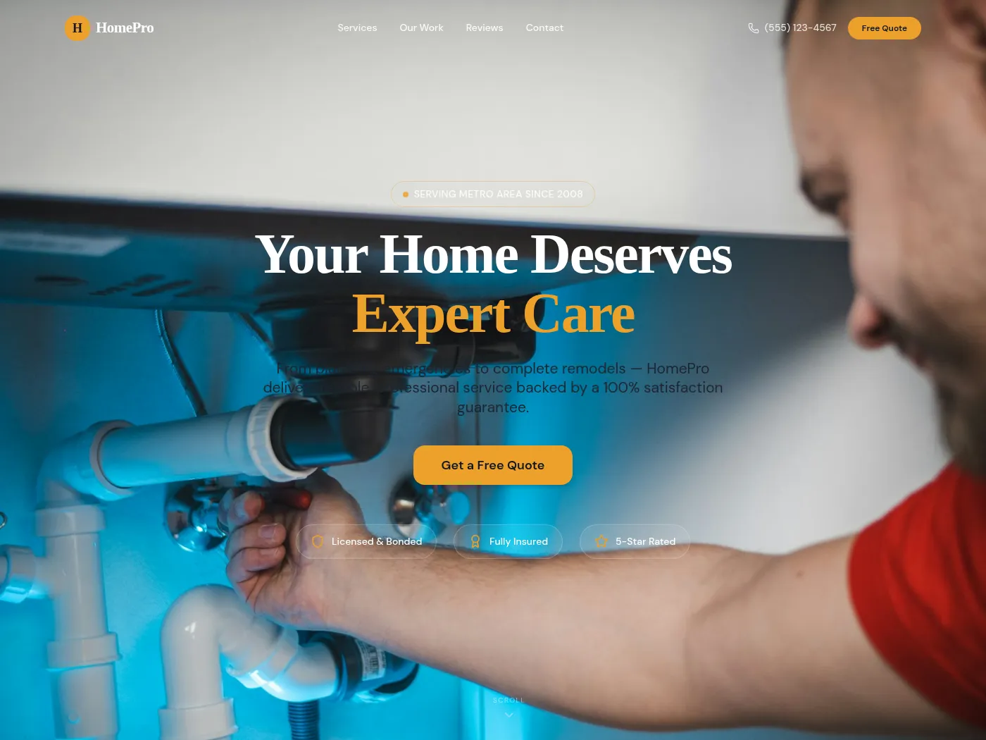 HomePro Web Presence