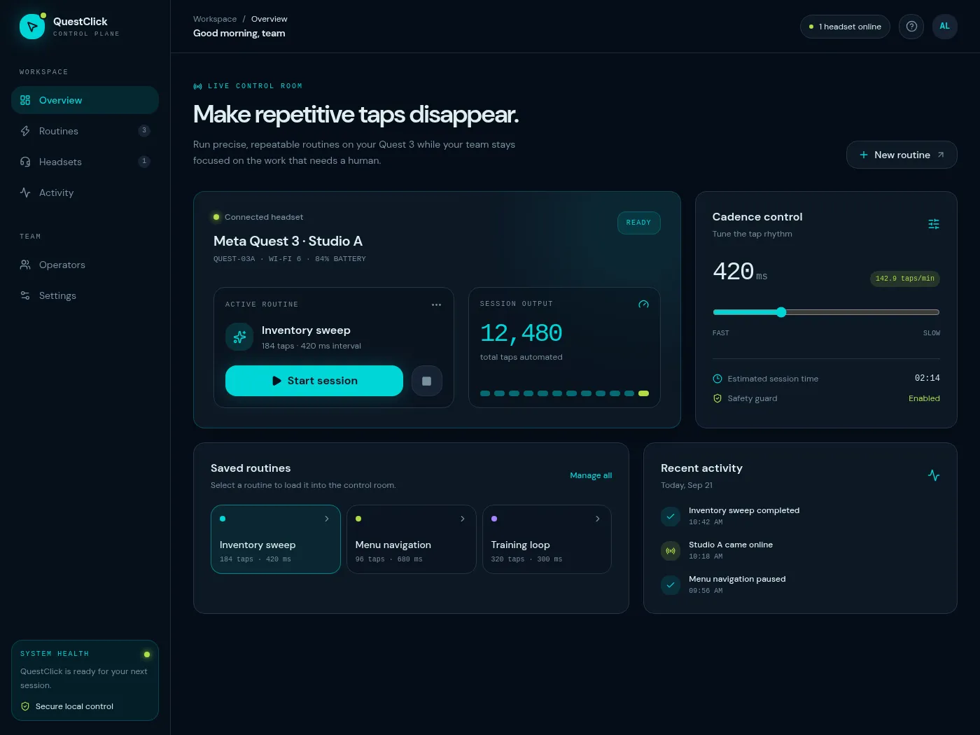 QuestClick Automation