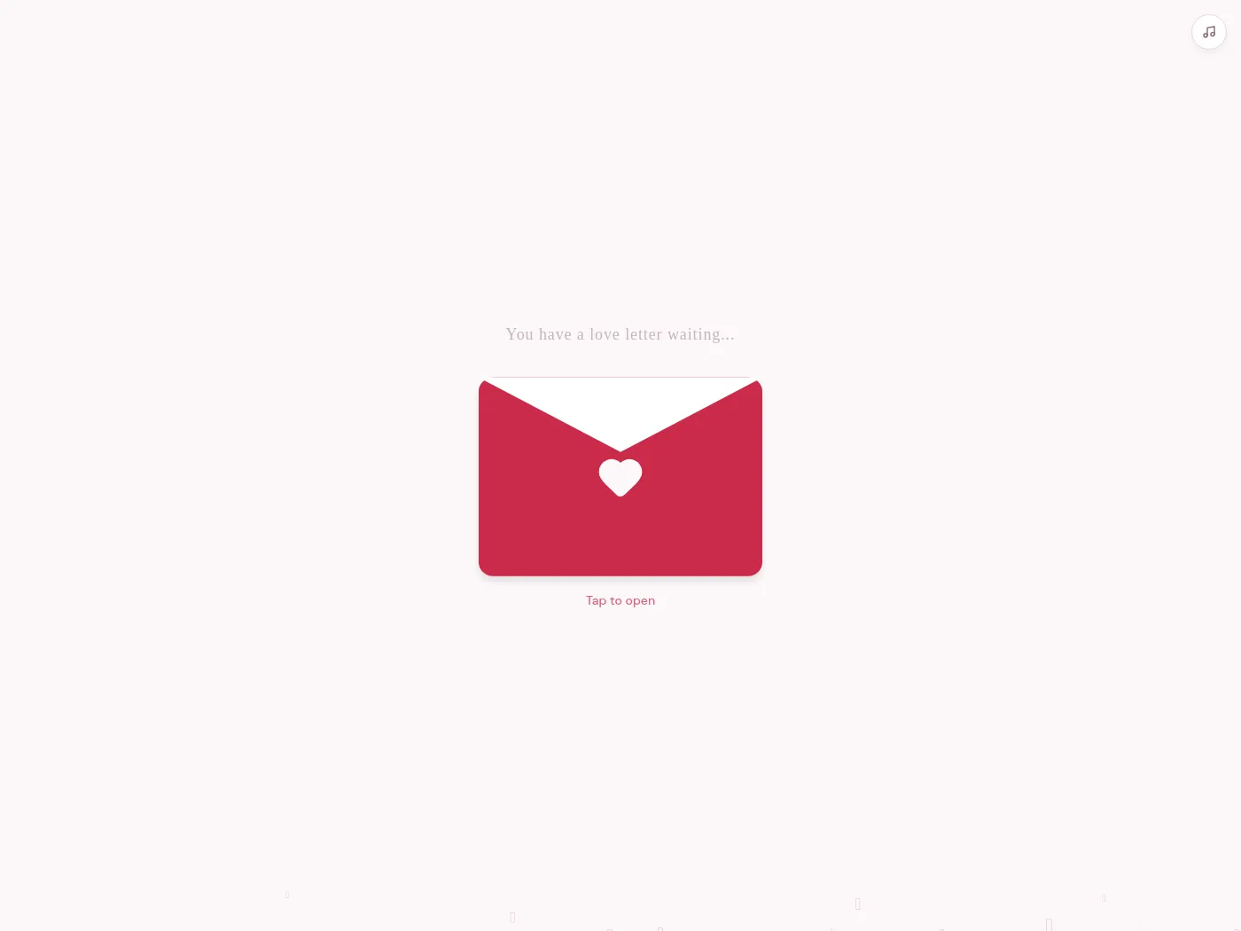 Love Letter Surprise Box