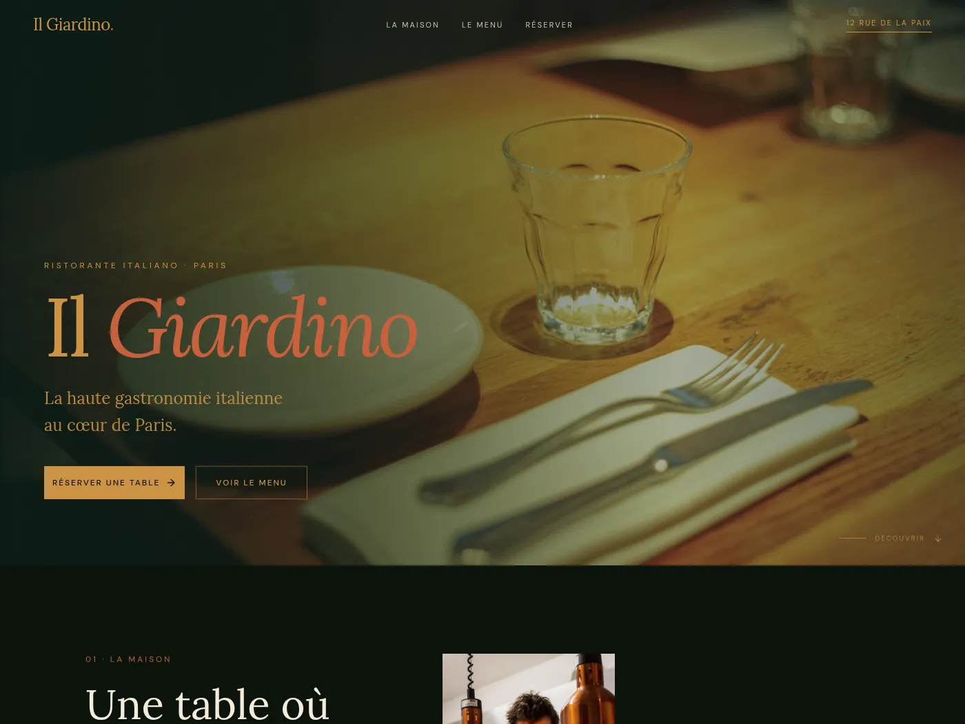 Il Giardino Web Experience