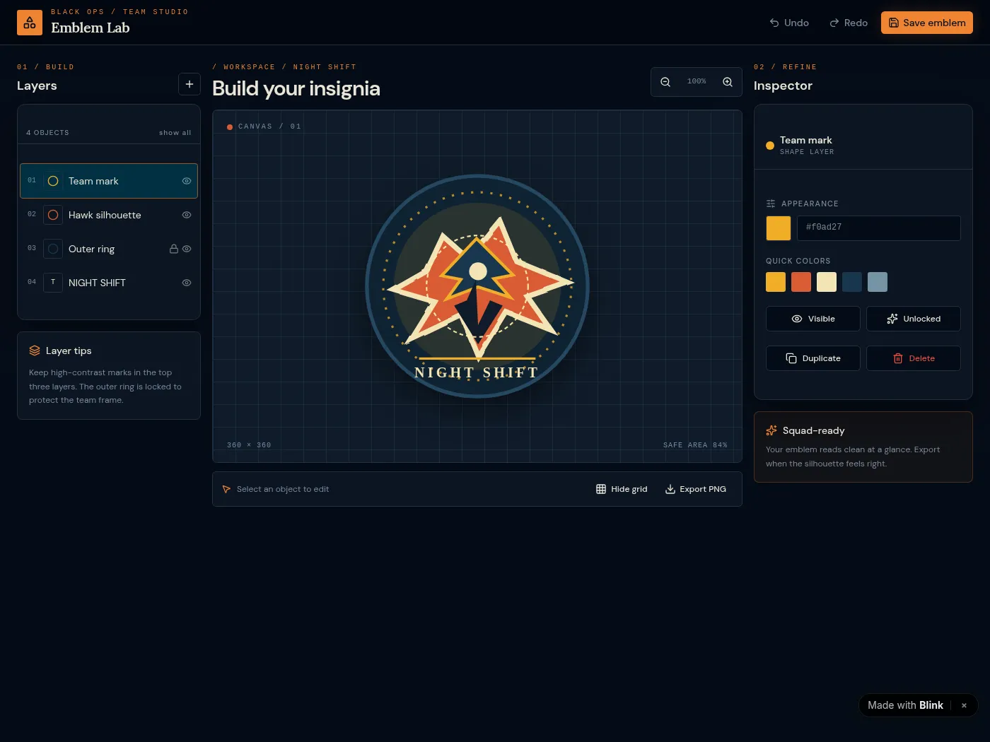 BO3 Emblem Editor