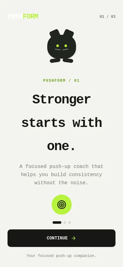 PushForm: Smart Push-Up Coach