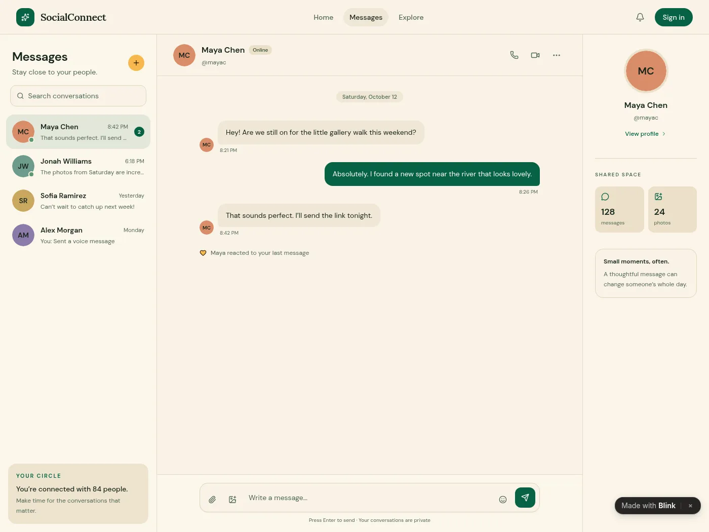 SocialConnect Hub