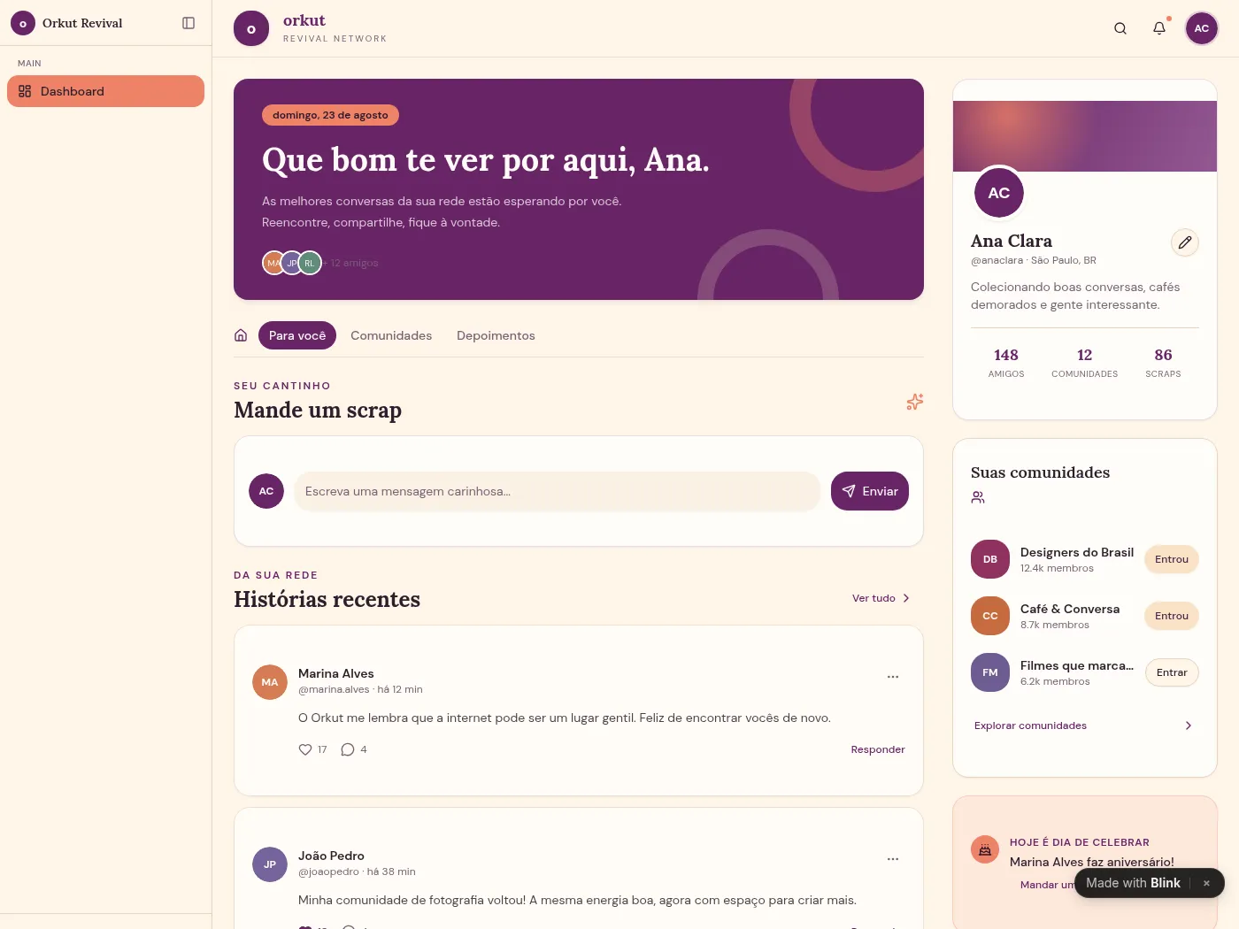 Orkut Revival Network