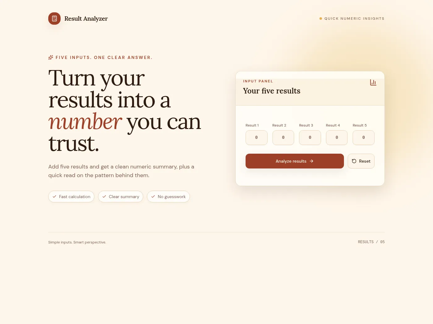 Result Analyzer