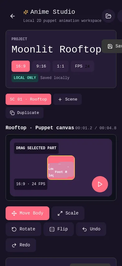 Anime Studio Mobile