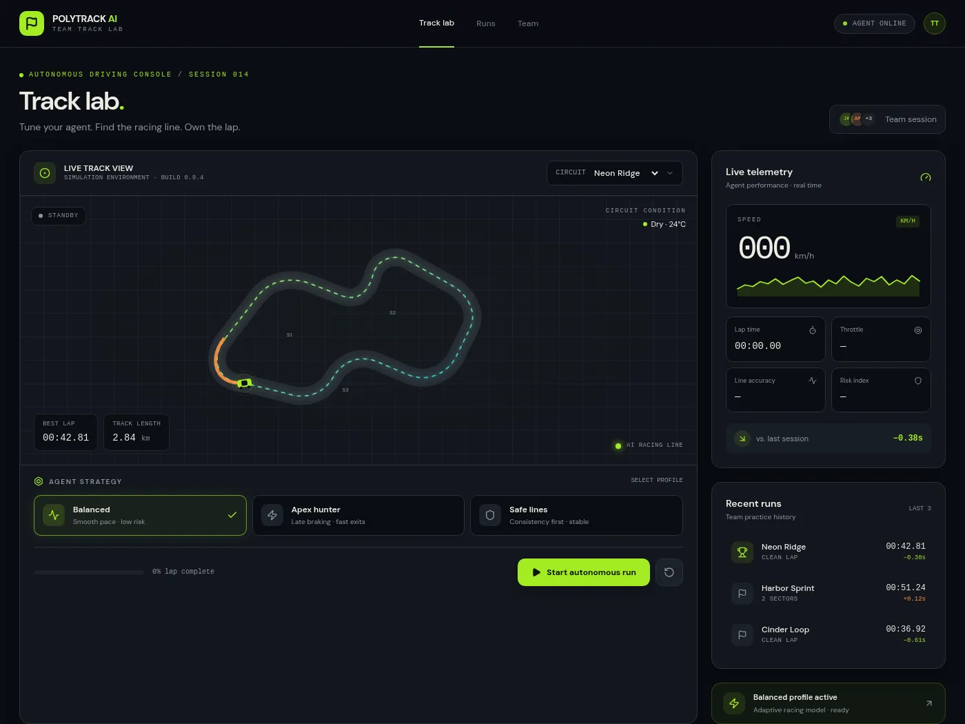 Polytrack AI Agent
