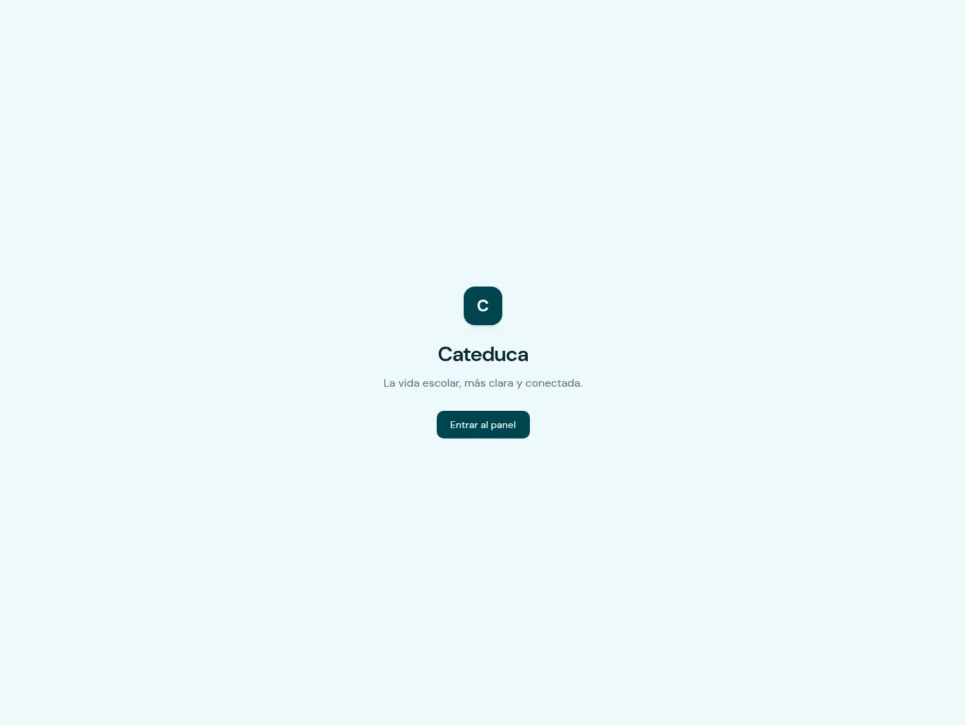 Cateduca School Platform