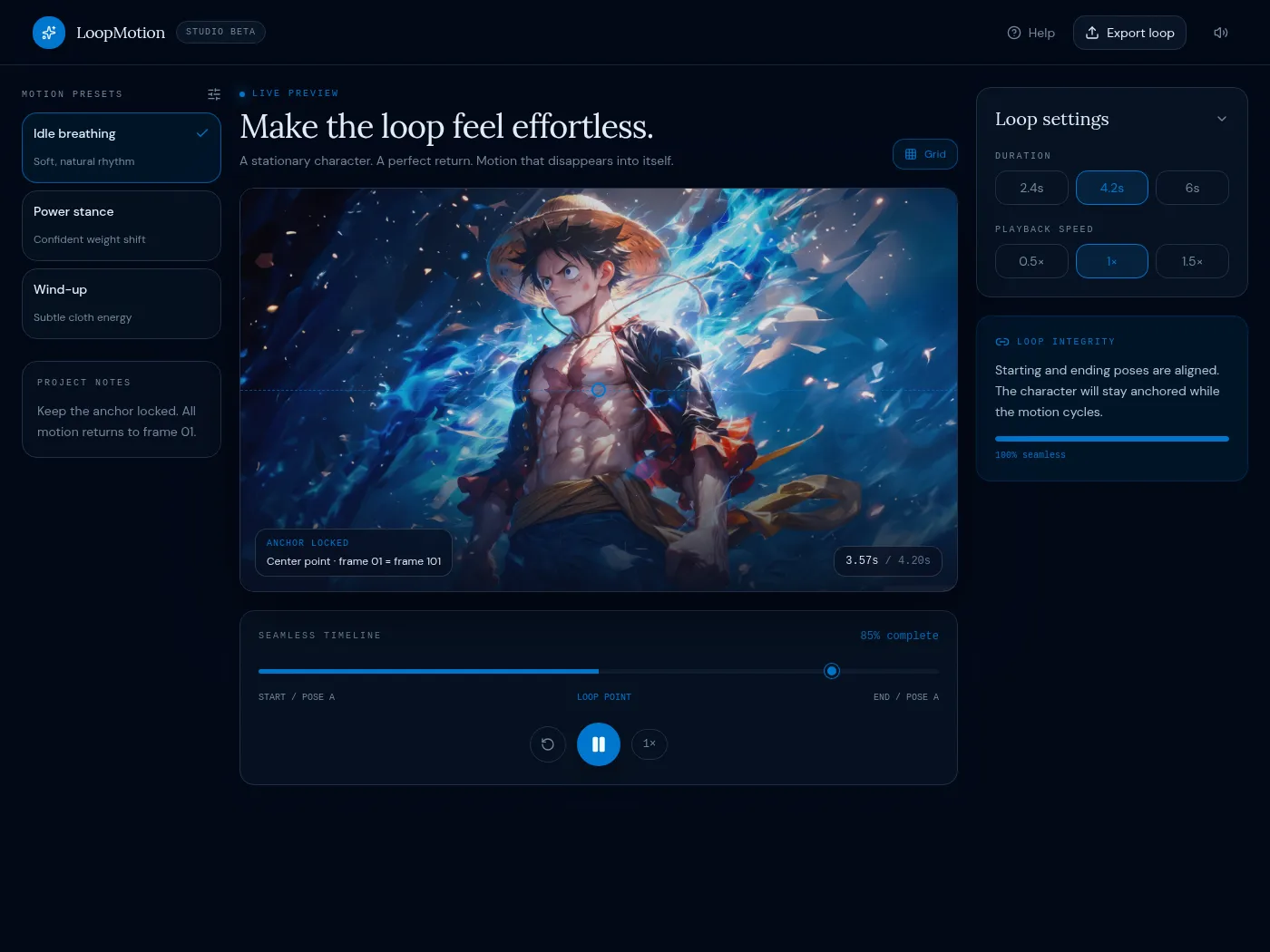 LoopMotion Visualizer
