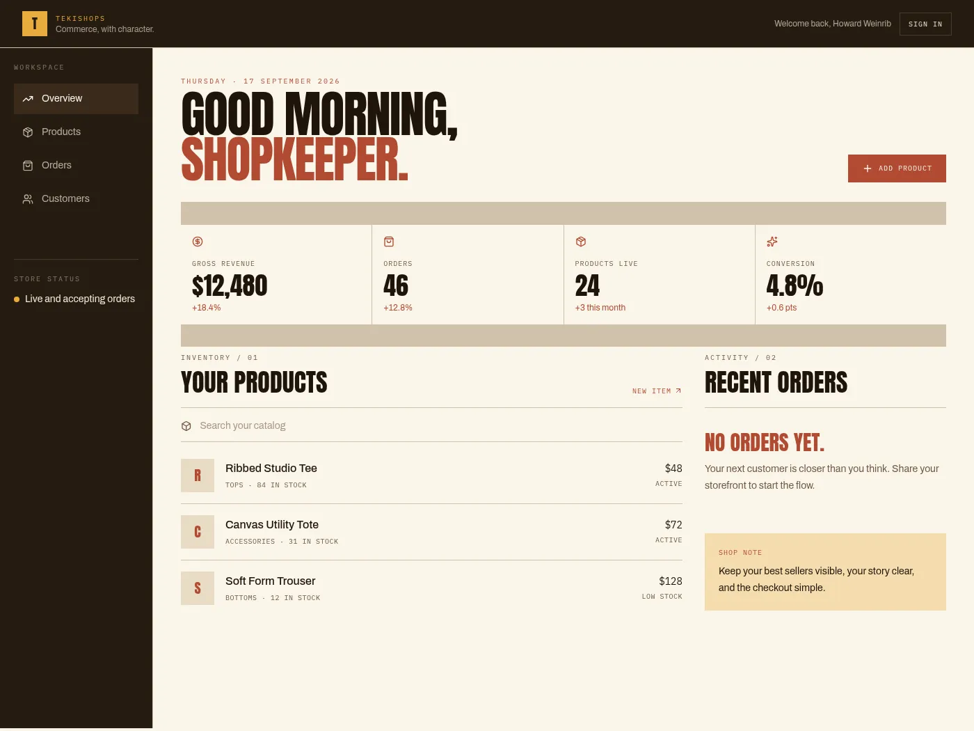 Nightshift Record Label Site (Remix)