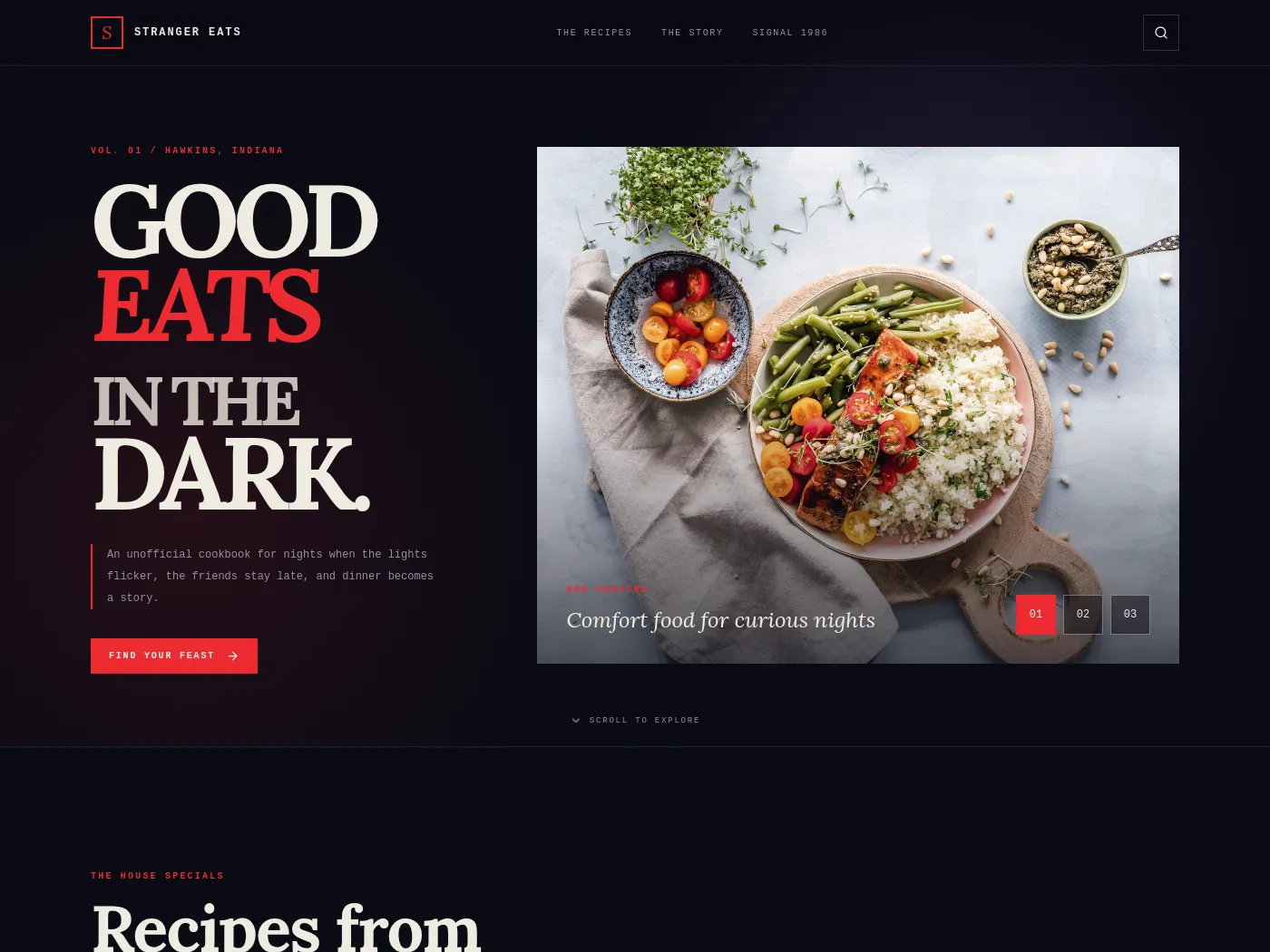 Stranger Eats Cookbook