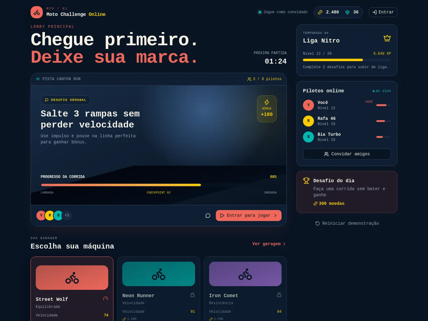 Moto Challenge Online