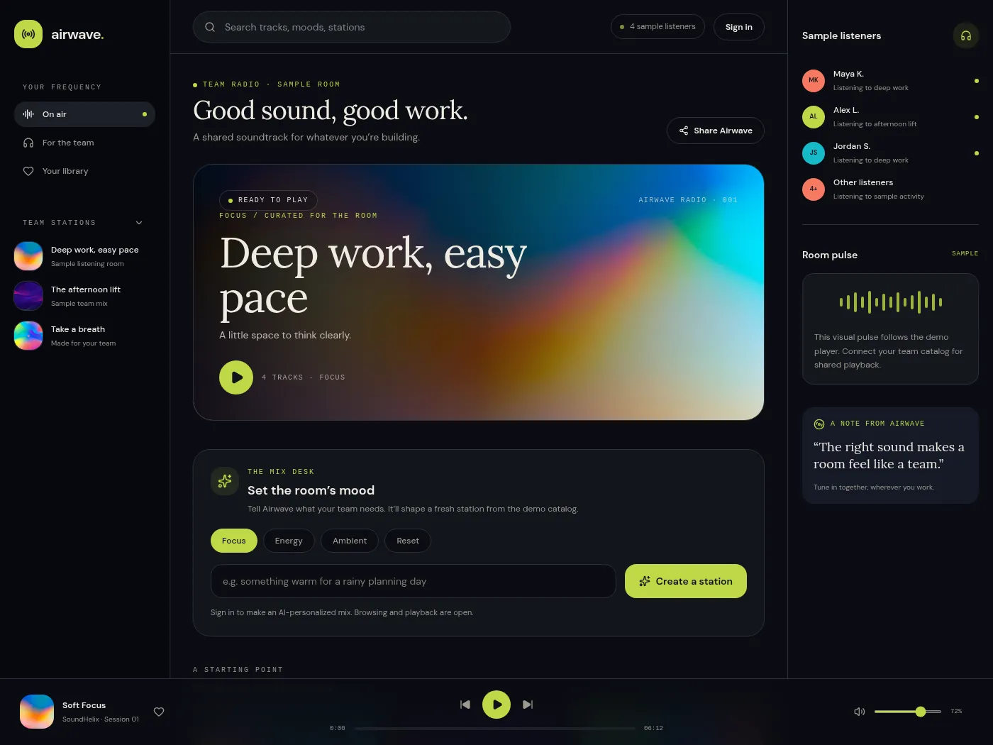 AI Sonic Radio