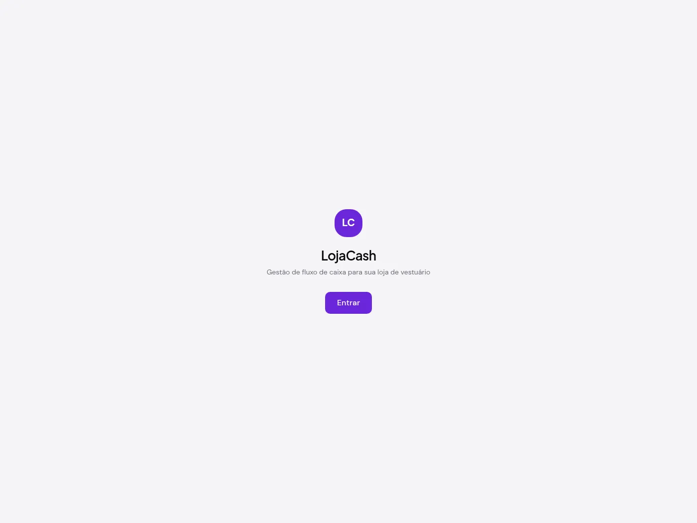 LojaCash Flow Manager