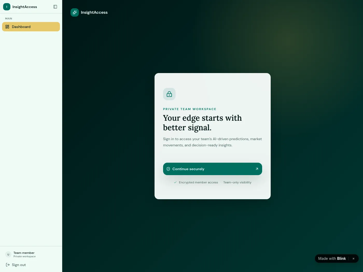 InsightAccess Panel