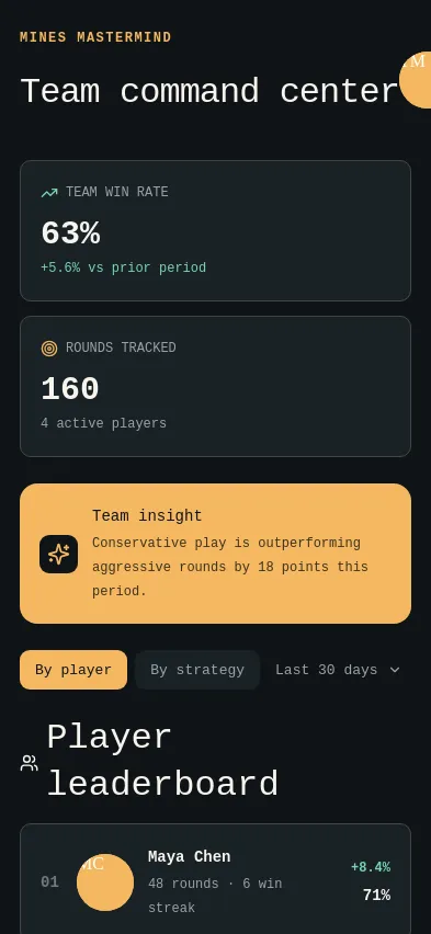 Mines Mastermind