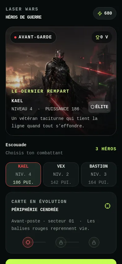 Laser Wars Heroes