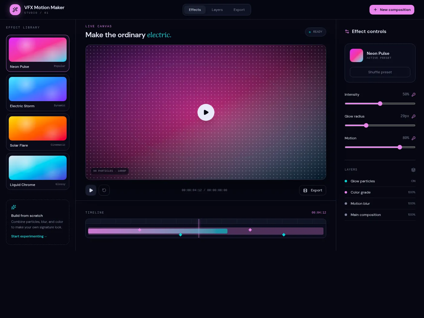 VFX Motion Maker