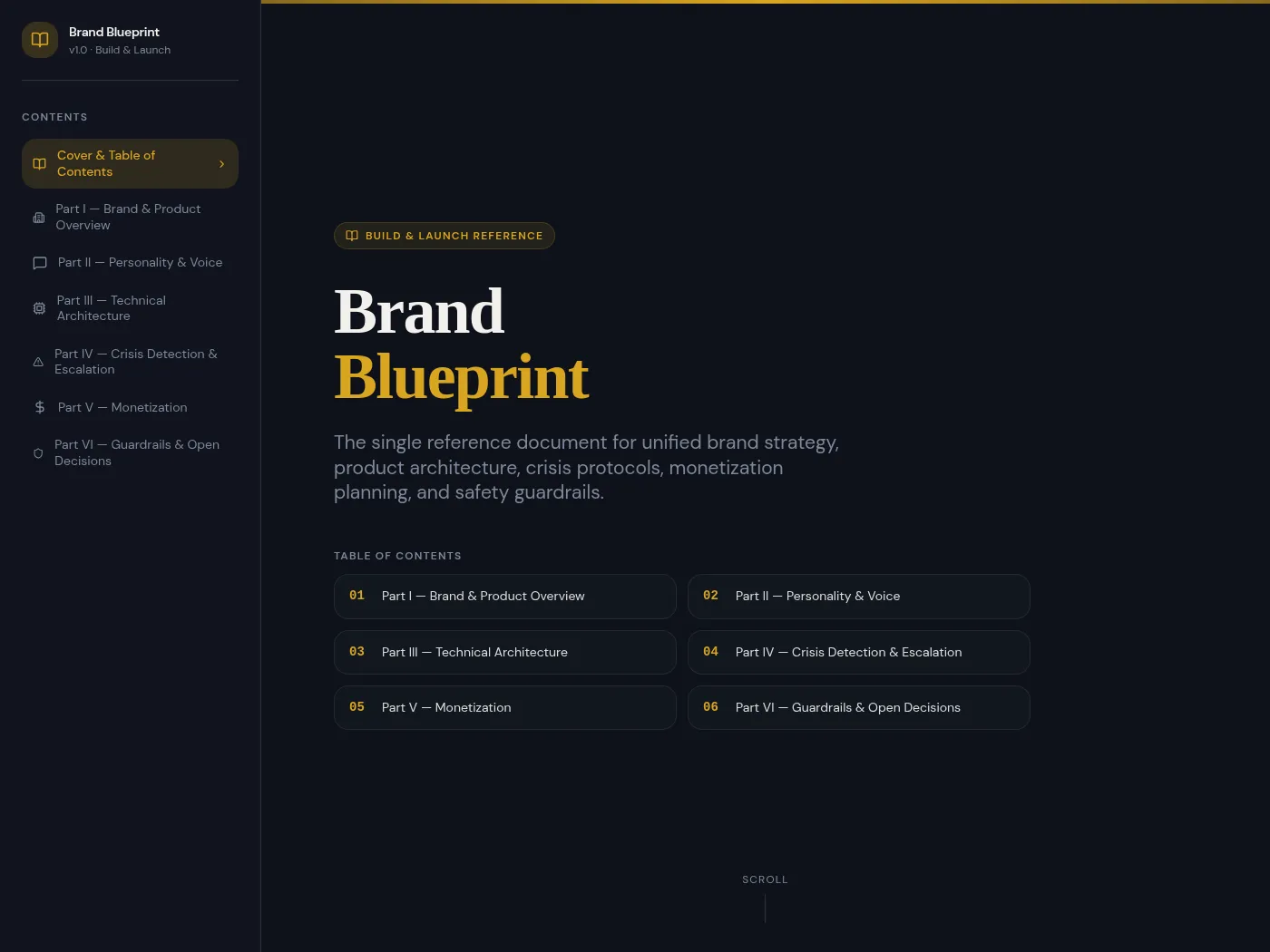 Brand Blueprint Doc Builder