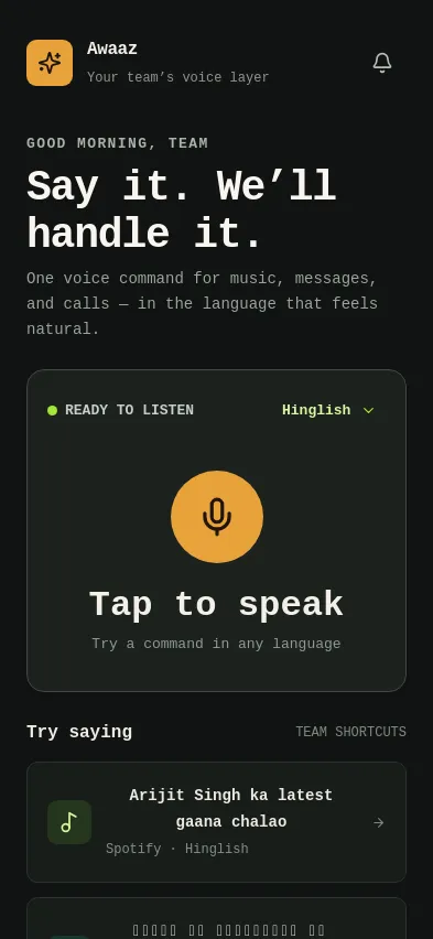 Polyglot Voice Assistant