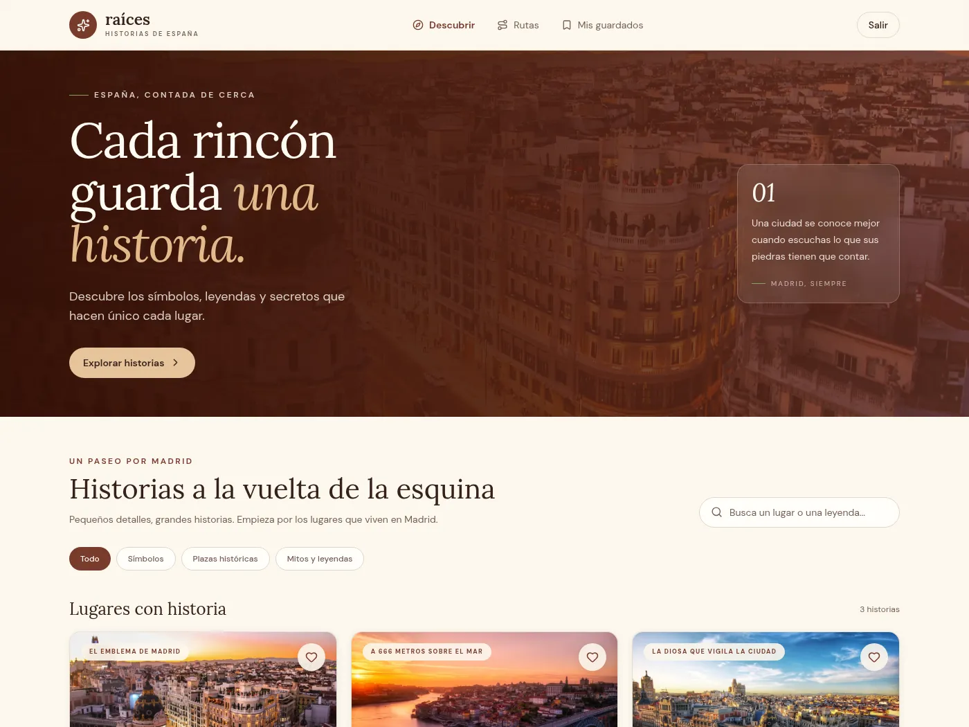 Raíces: Leyendas de España