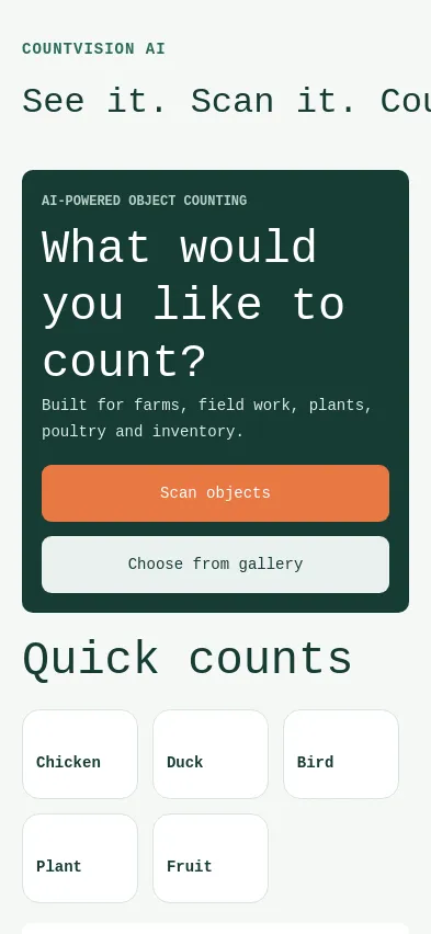 CountVision AI