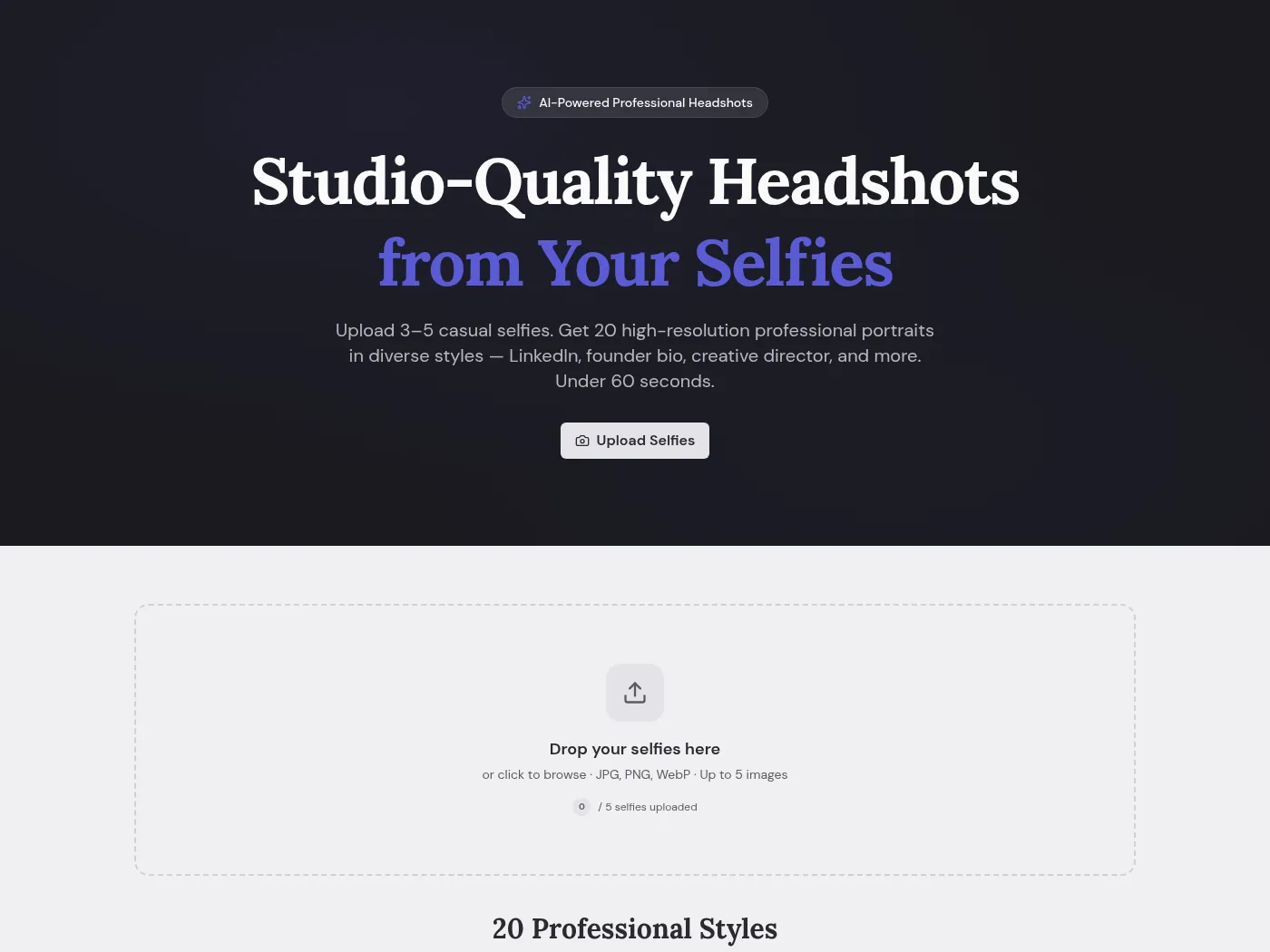 AI Headshot Studio