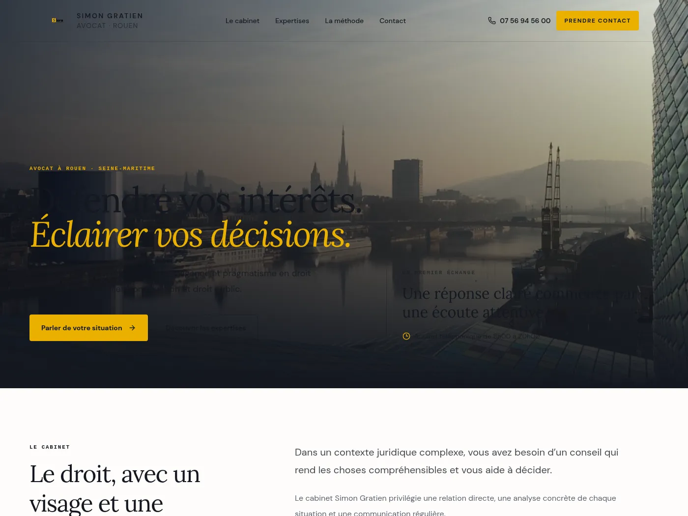 Gratien Avocat Revamp