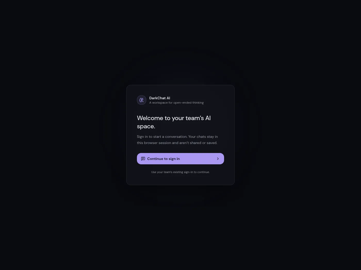 DarkChat AI