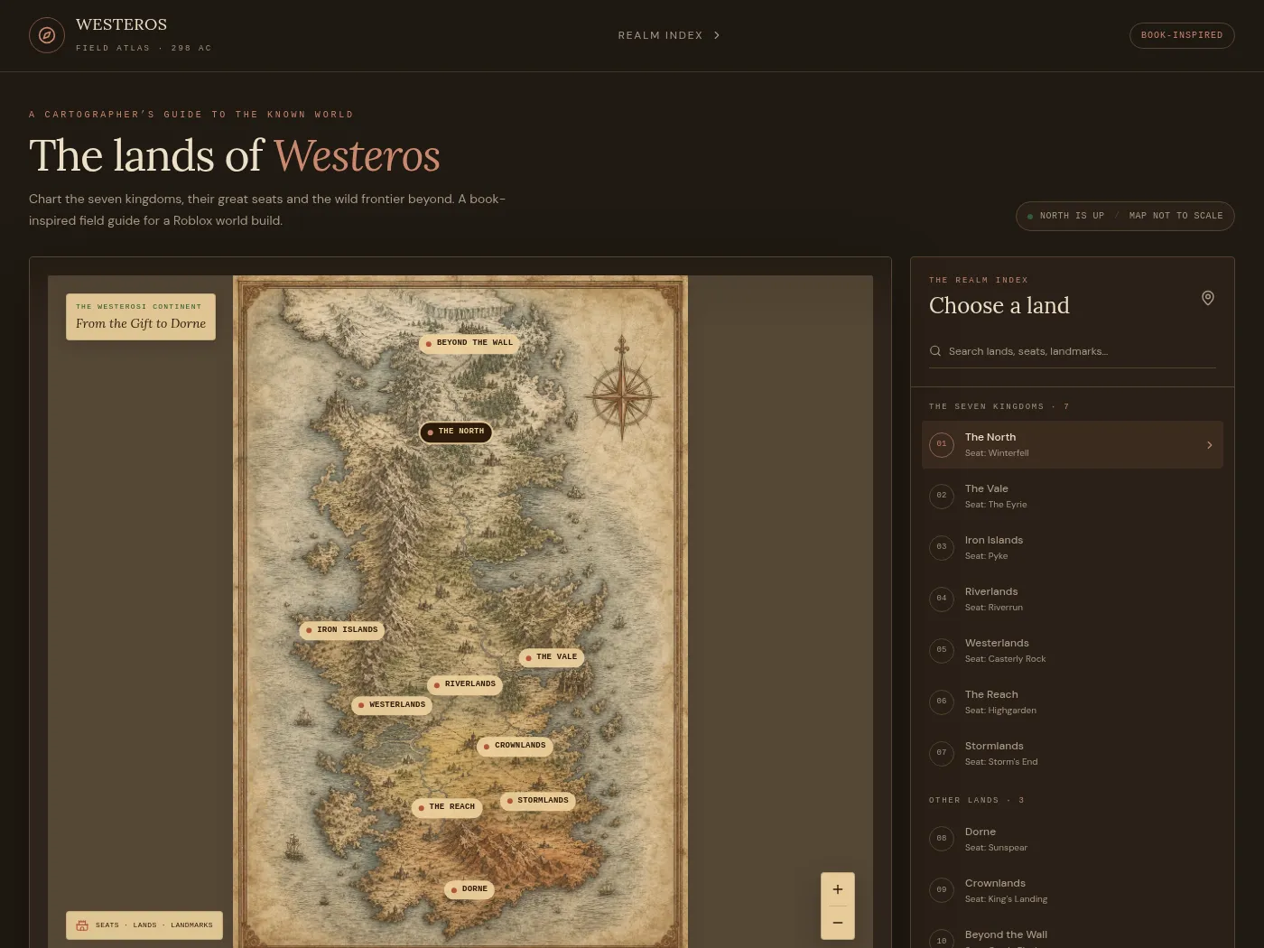 Westeros Roblox Map