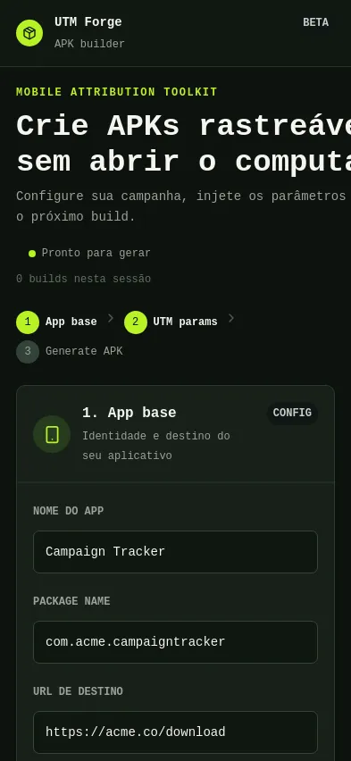 UTM Apk Creator