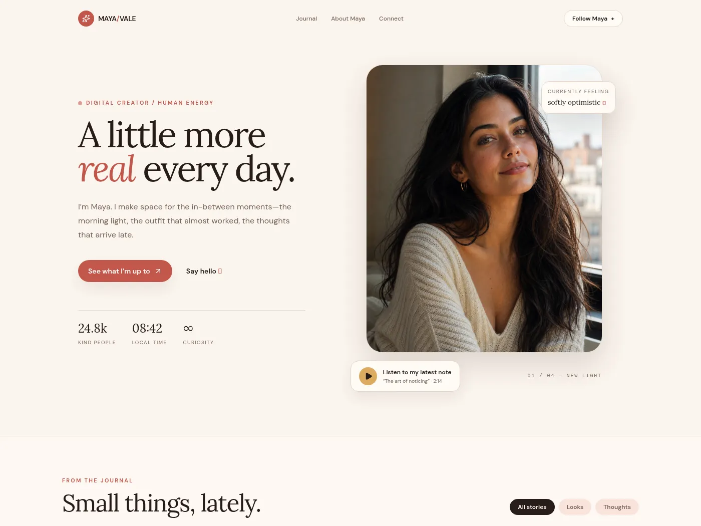 Humanlike AI Influencer