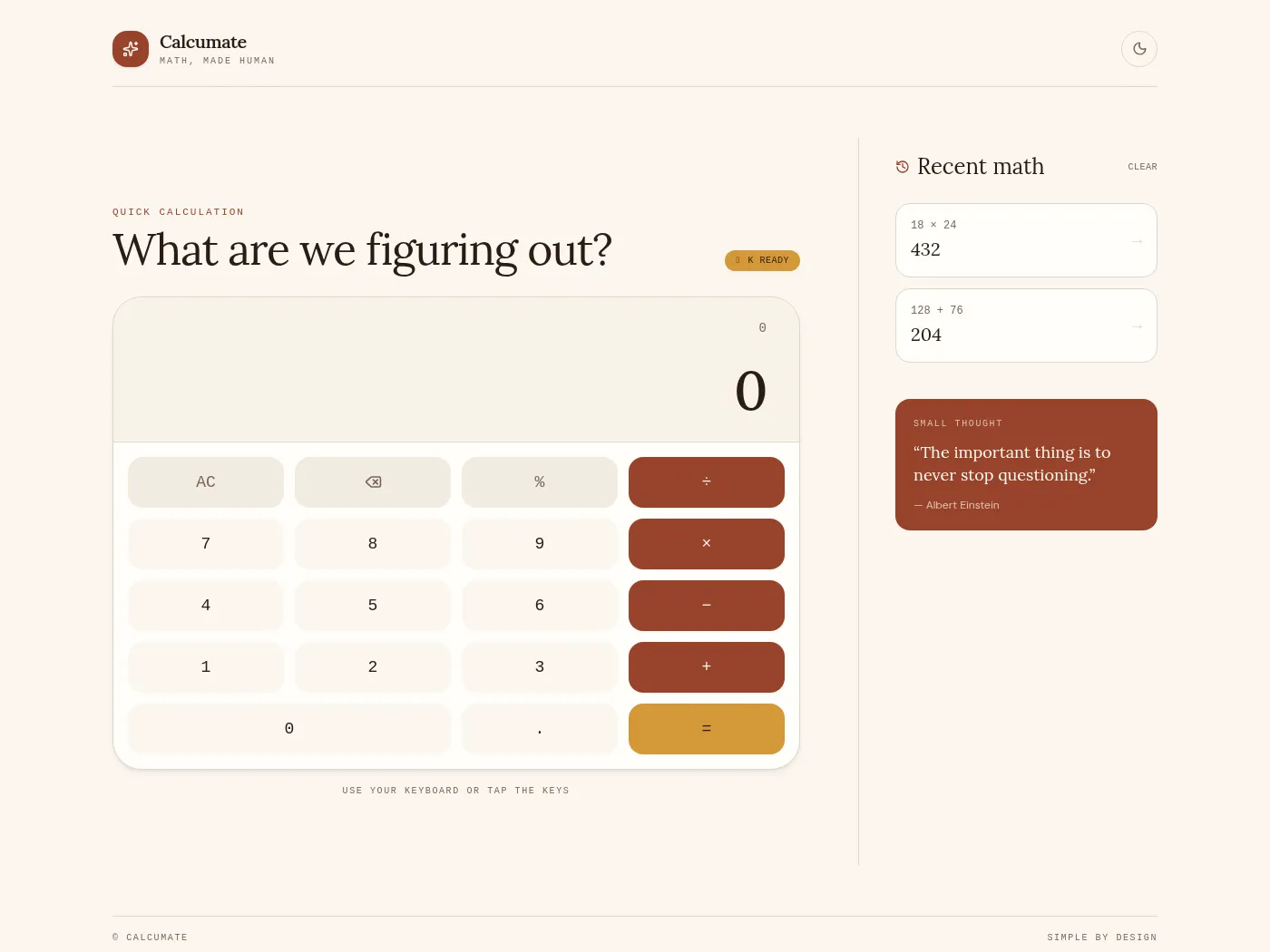 Calcumate