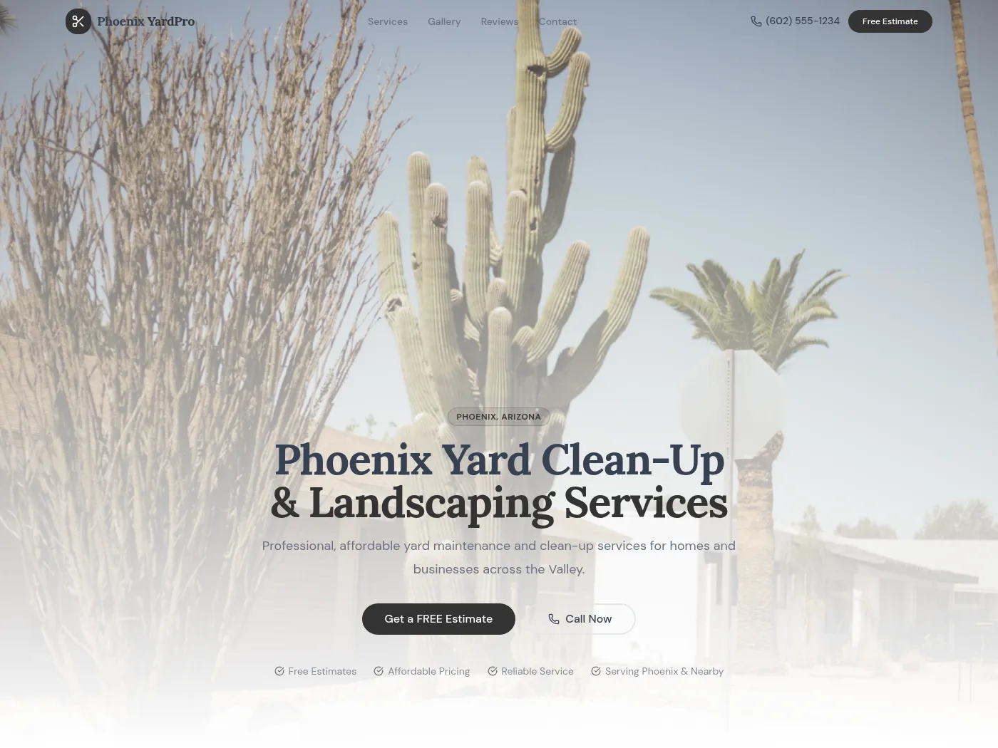 Phoenix YardPro Site