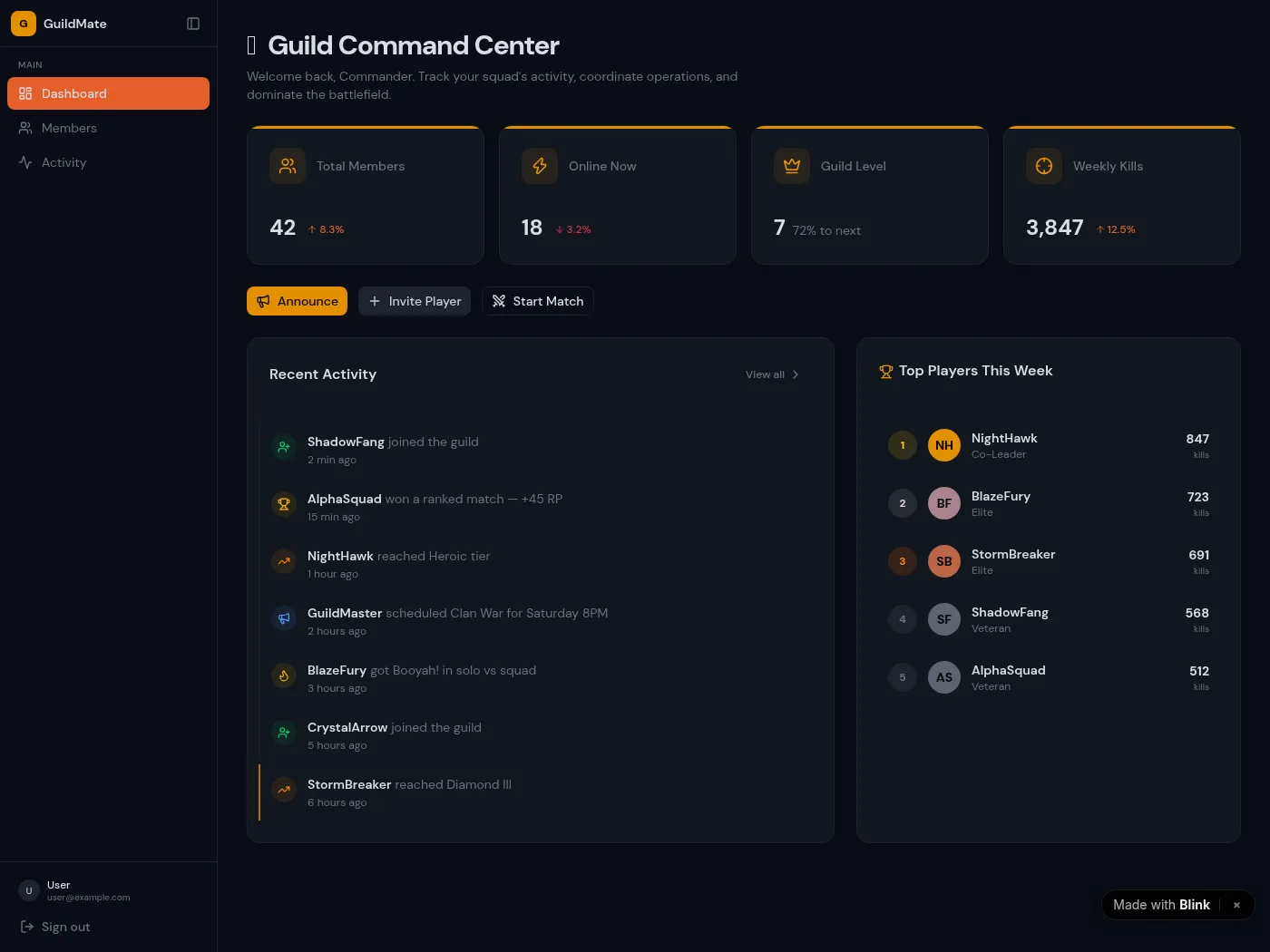 GuildMate Bot