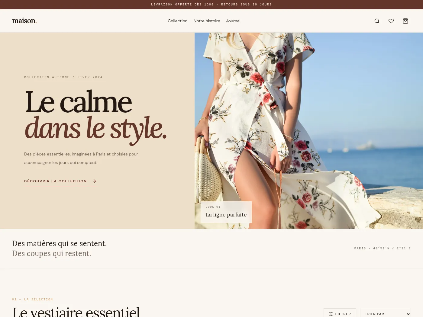 Vêtements Shop Online