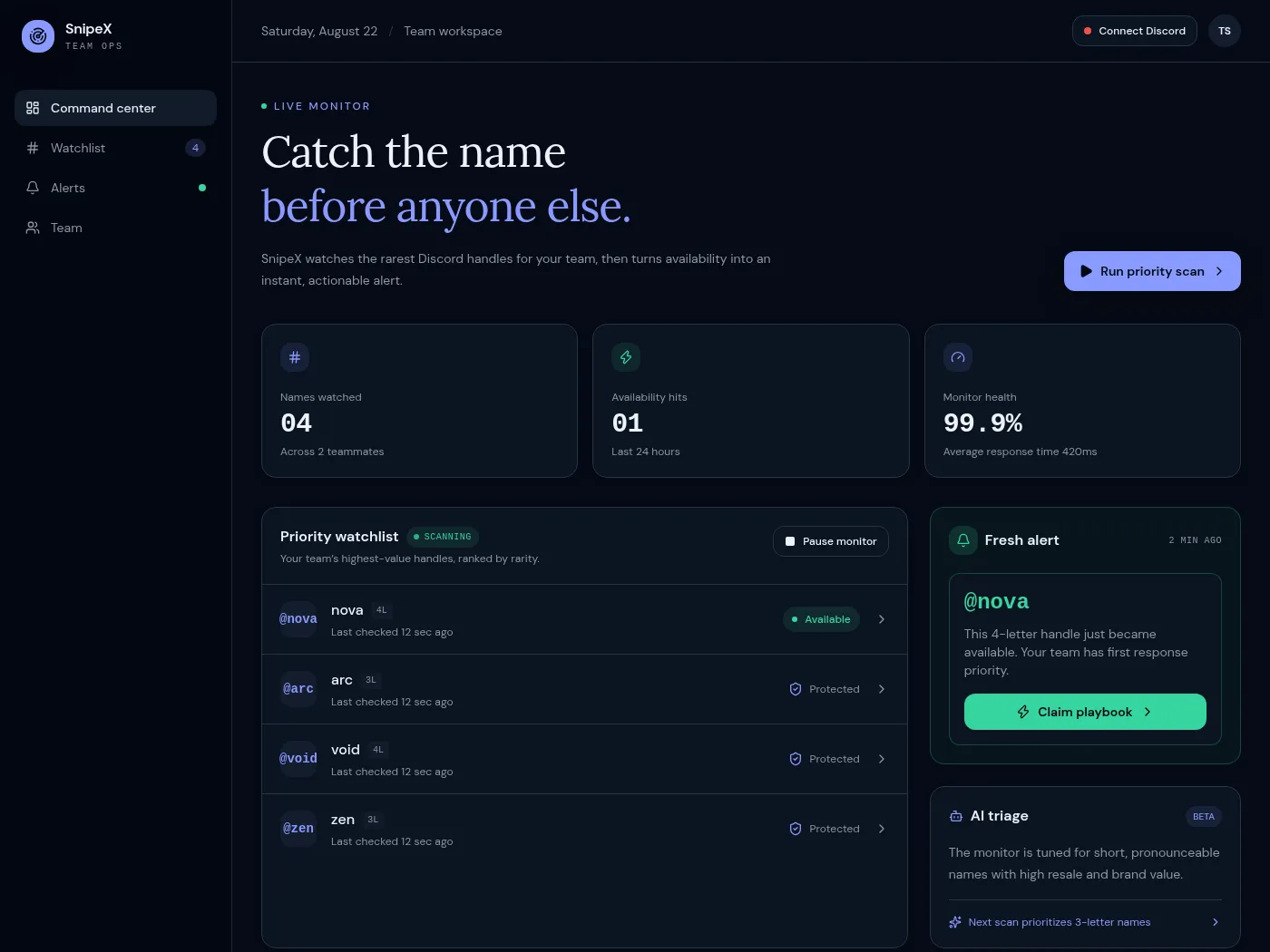 Discord SnipeX