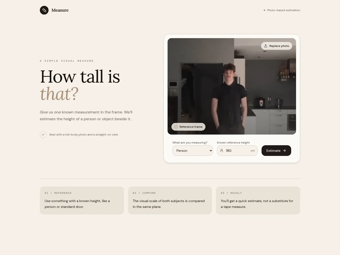 Height Estimator
