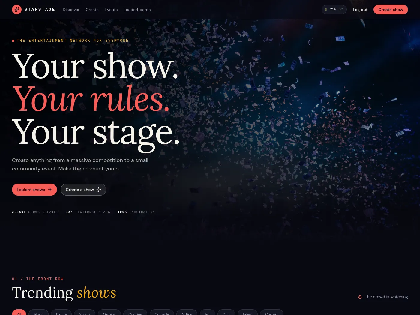 STARSTAGE Entertainment Platform