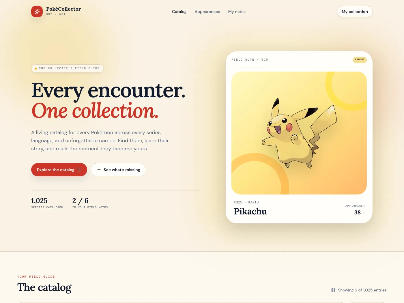 PokéCollector Hub