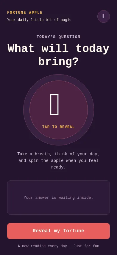 Fortune Apple Predictor