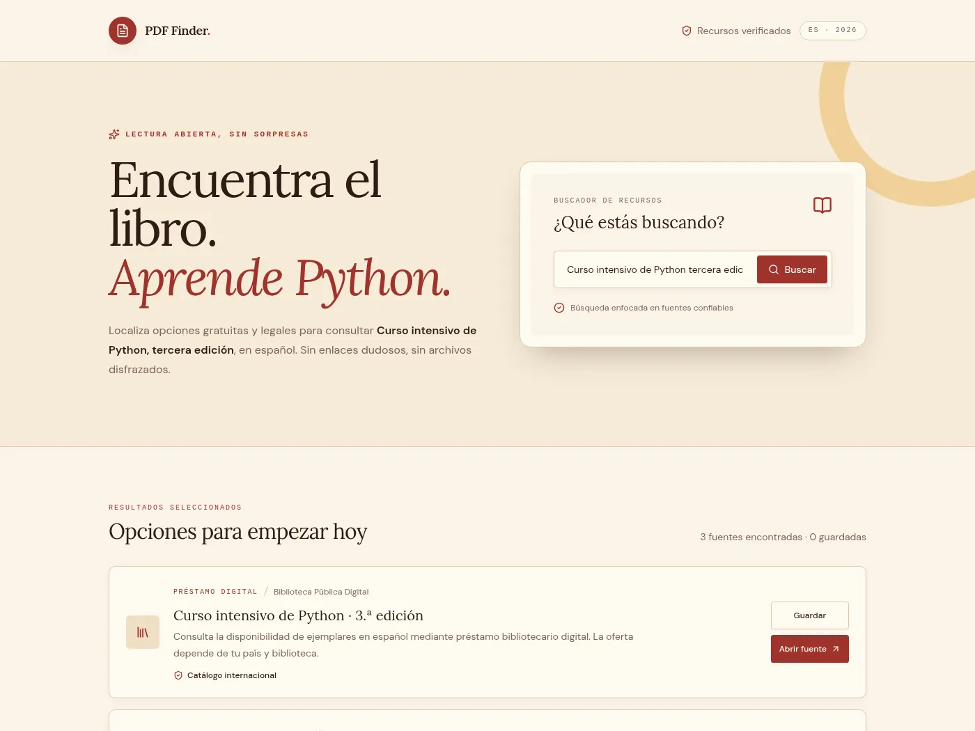 Python PDF Finder