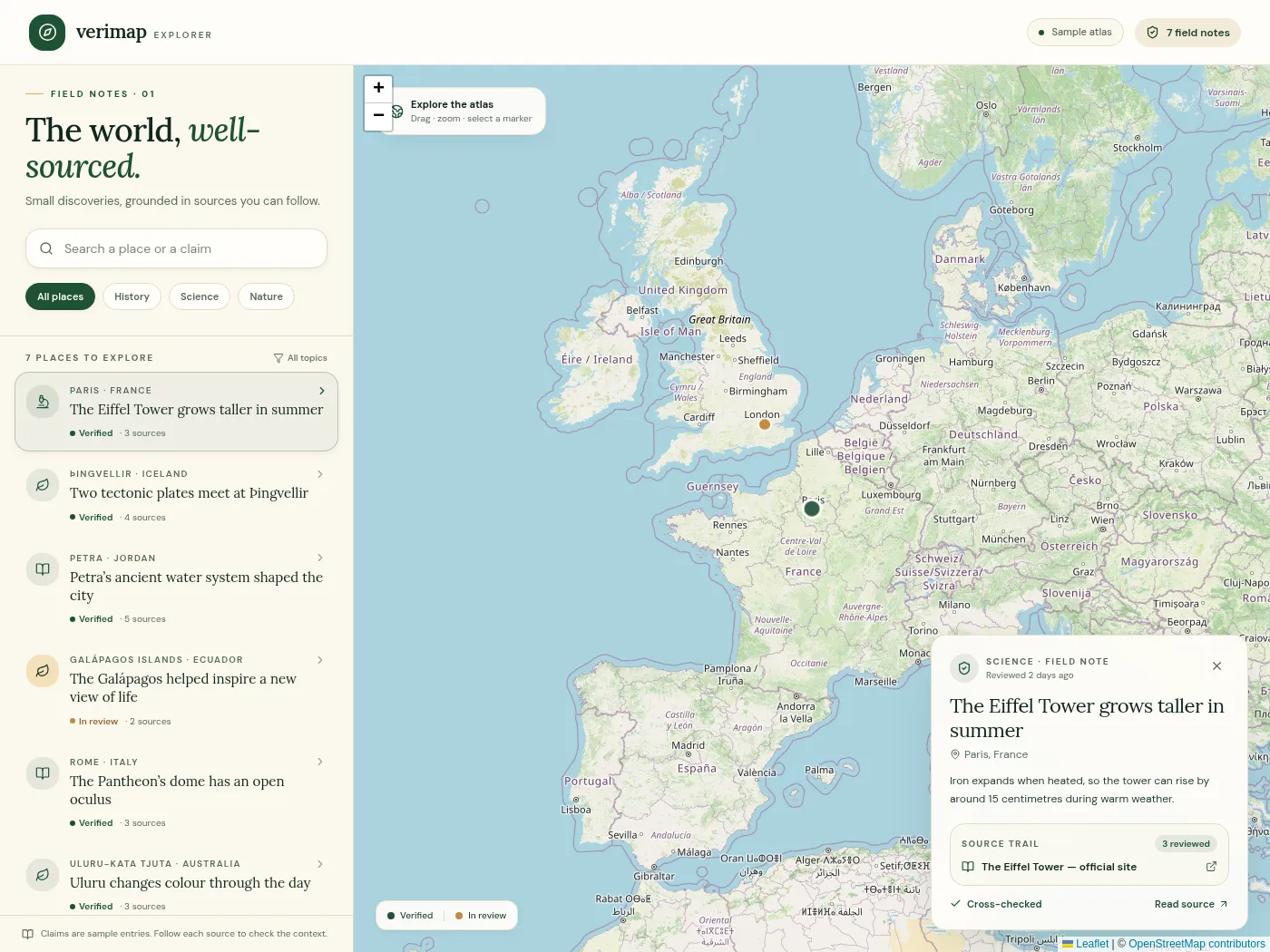 VeriMap Explorer