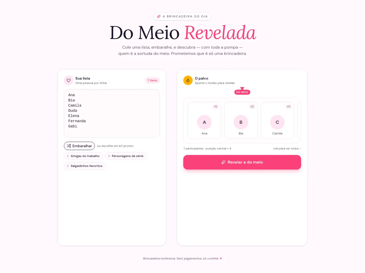 Do Meio Revelada