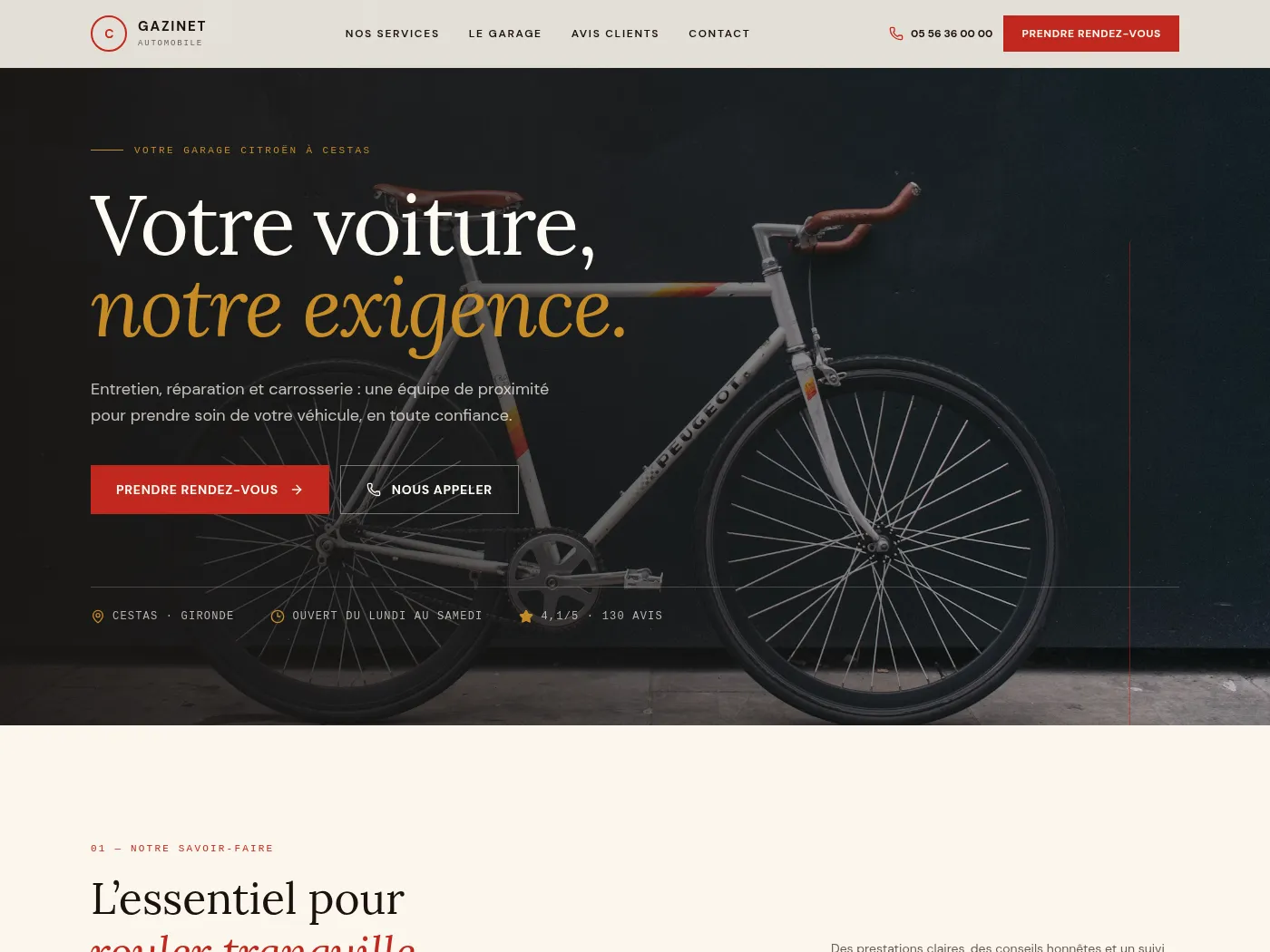Citroën Garage Pro Site