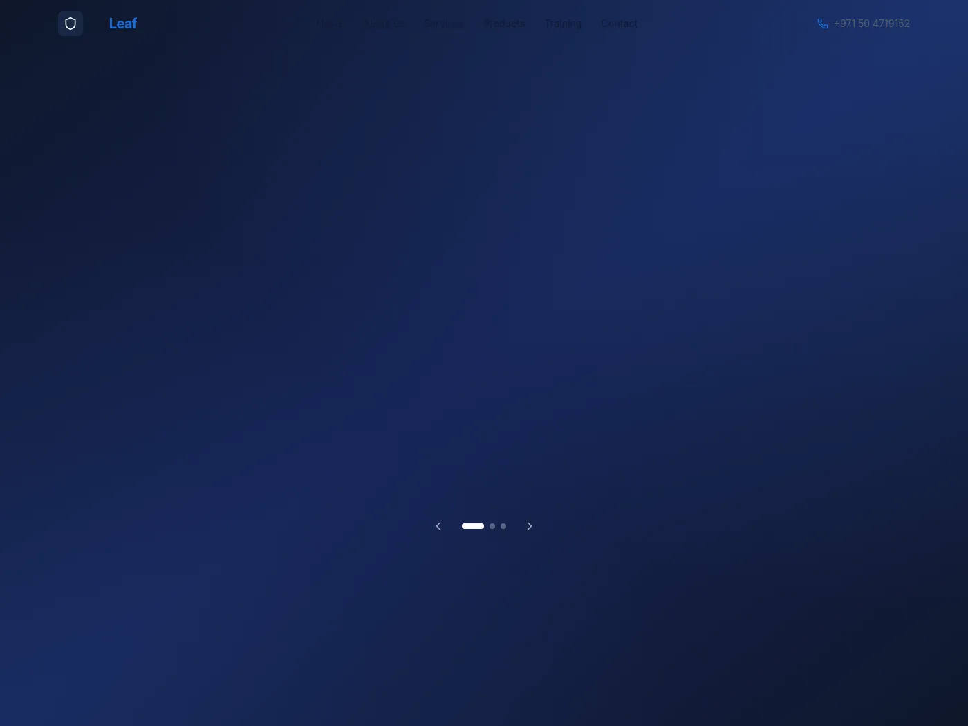 Entleaf Pro Website