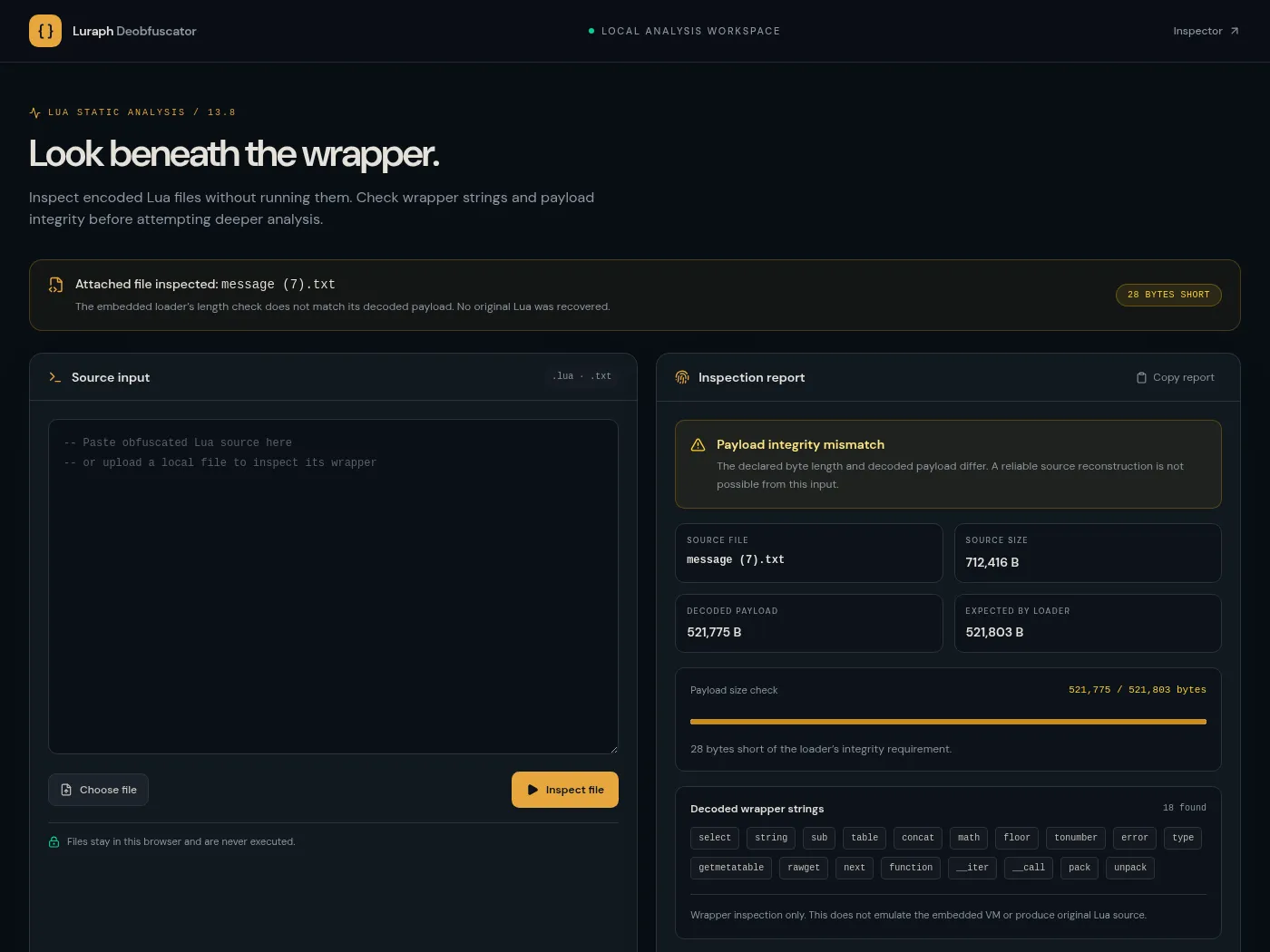 Luraph Deobfuscator