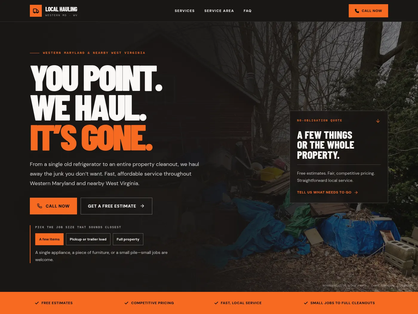 Junk Haul Pro Website
